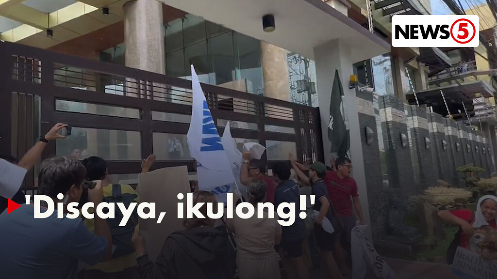 ‘ILABAS N'YO SI DISCAYA!’ Ito ang sigaw ng ilang militanteng grupo sa ...